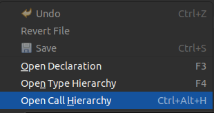 Offer "Open Call Hierarchy" on mouse hover menu for methods · Issue #291 · eclipse-jdt/eclipse ...