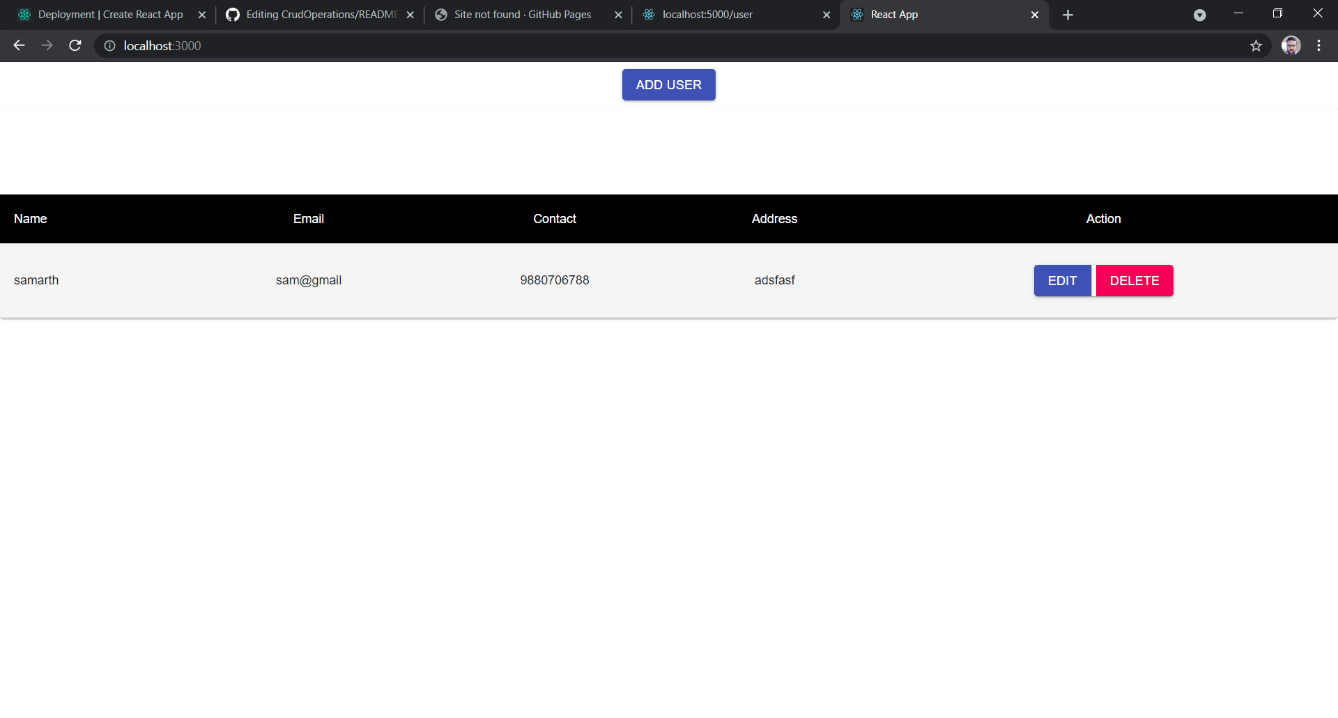 Github Samarthtripathi Design Crudoperations