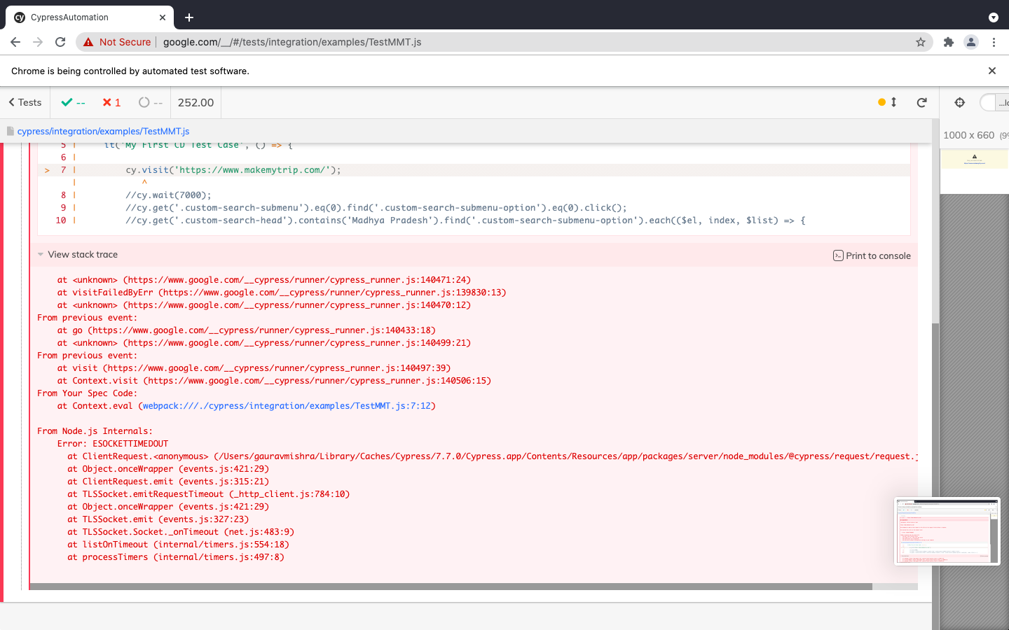 make my trip is not opening · Issue #17839 · cypress-io/cypress · GitHub