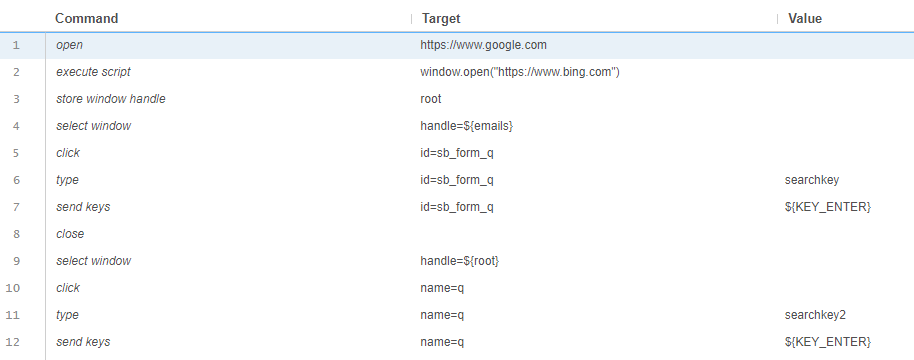 The Select Window command can't go back to original window if typed manually · Issue #601 ...