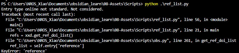 引文列表运行错误：没有任何反应 · Issue #8 · sheldonxxd/obsidian_vault_template_for ...