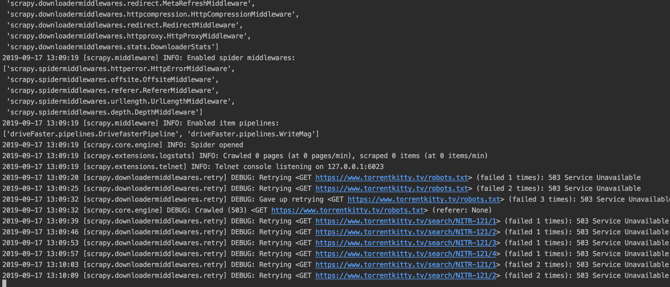 503了 · Issue #1 · Ekct00/Highway · GitHub