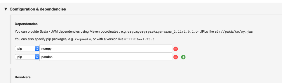 Specifying Python dep doesn't actually allow me to import it in a Python cell · Issue #534 ...