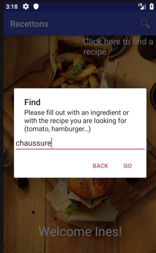 GitHub - inesmulard/ApplicationMobile