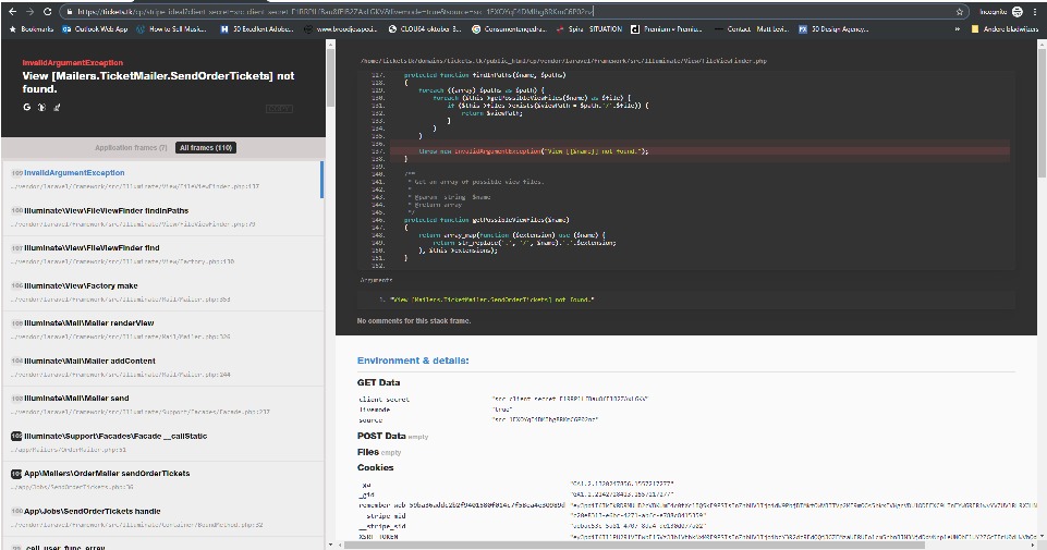 InvalidArgumentException View [Mailers.TicketMailer.SendOrderTickets] not found. · Issue #637 ...