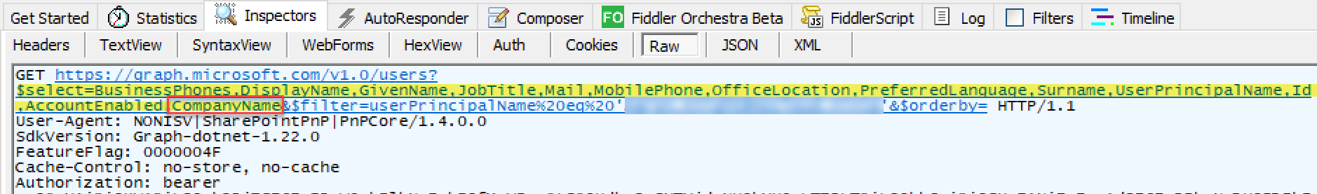 [BUG] Get-PnPAzureADUser: -Select parameter ignored · Issue #649 · pnp/powershell · GitHub