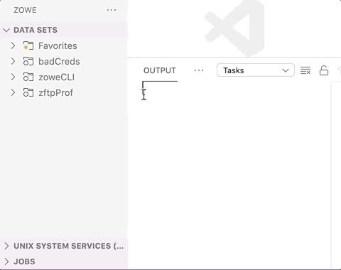 Check Credentials error disappears too quickly in Data Sets View · Issue #1423 · zowe/zowe ...