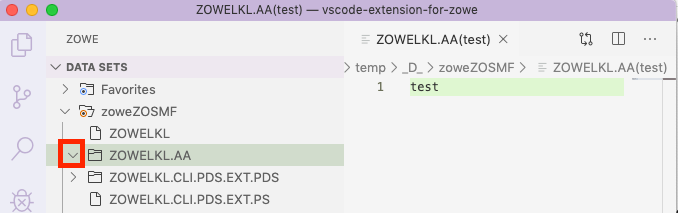Creating a new member within a new PDS errors · Issue #469 · zowe/zowe-explorer-vscode · GitHub
