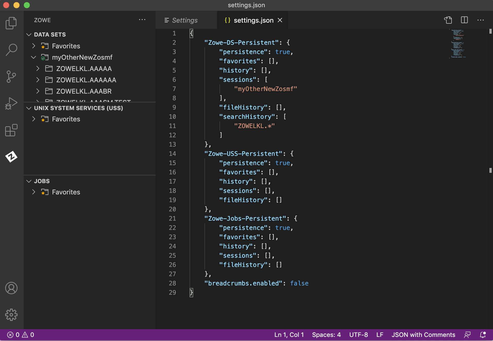Cannot create a new profile on MAC · Issue #974 · zowe/zowe-explorer-vscode · GitHub