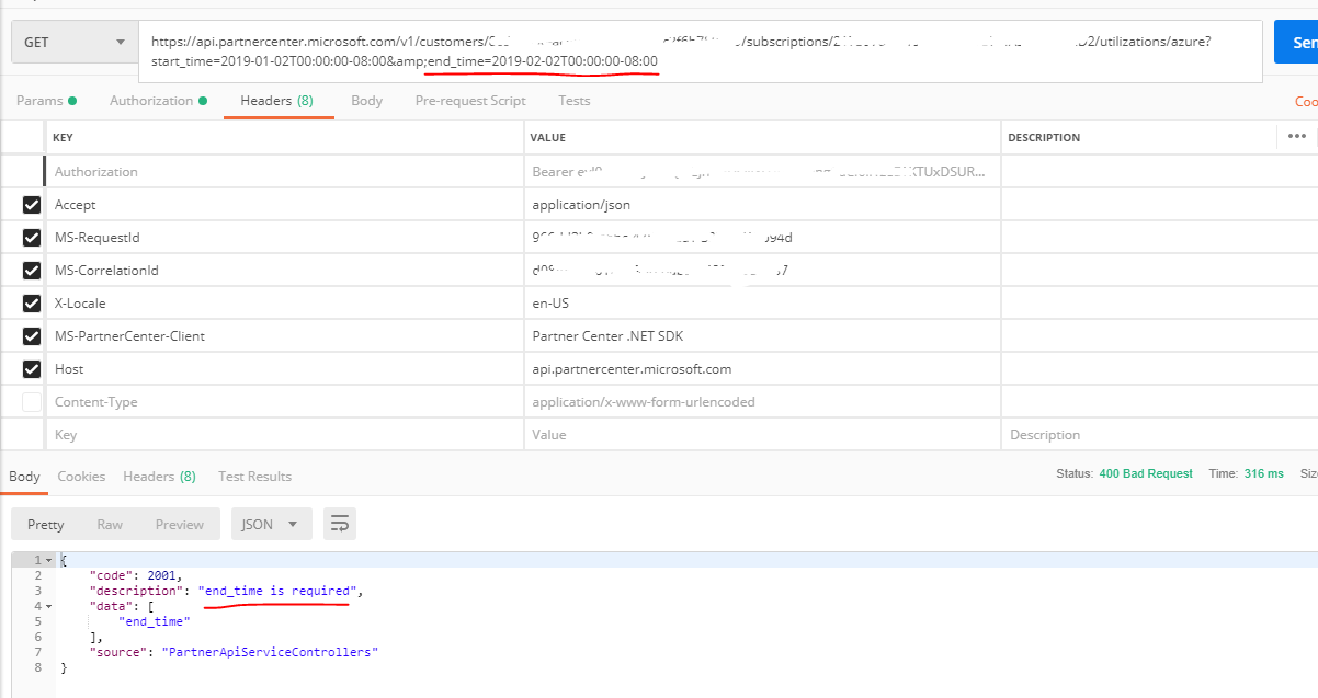 End Time provided but can't be seem by api · Issue #86 · microsoft/Partner-Center-PowerShell ...