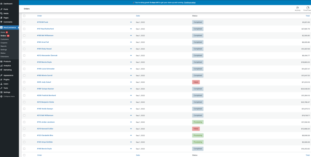 Stable ordering for order queries · Issue #34546 · woocommerce/woocommerce · GitHub