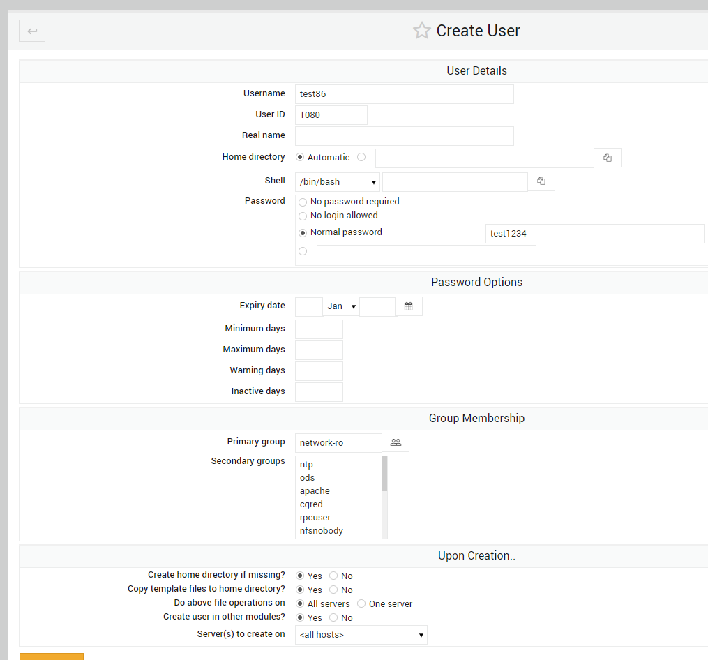 Cluster user config no longer works. Automatic home directory is not being populated · Issue ...