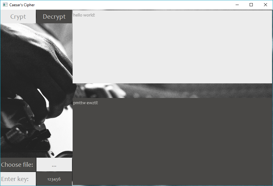 GitHub - leo27heady/caesars-cipher-Crypter: A data cipher designed for pleasure. Caesar's ...