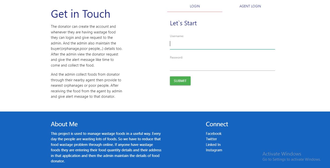 GitHub - Rajitchauhan/Food-Wastage-Management-system