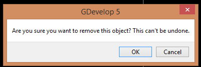 Deleting Objects · Issue #816 · 4ian/GDevelop · GitHub