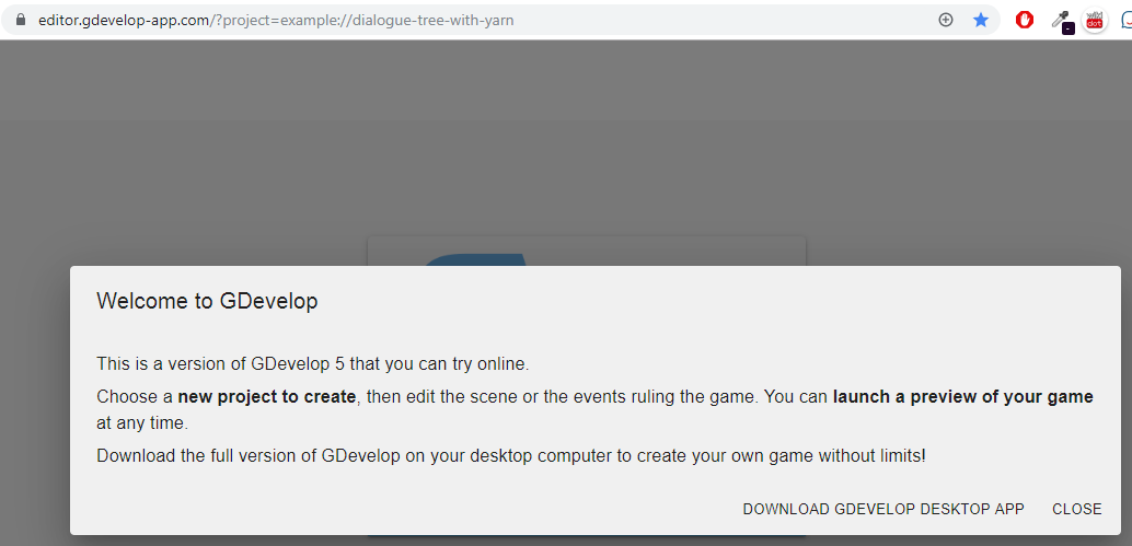 Example projects not loading · Issue #1290 · 4ian/GDevelop · GitHub