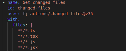 pipeline failed in tj-action · Issue #894 · tj-actions/changed-files · GitHub