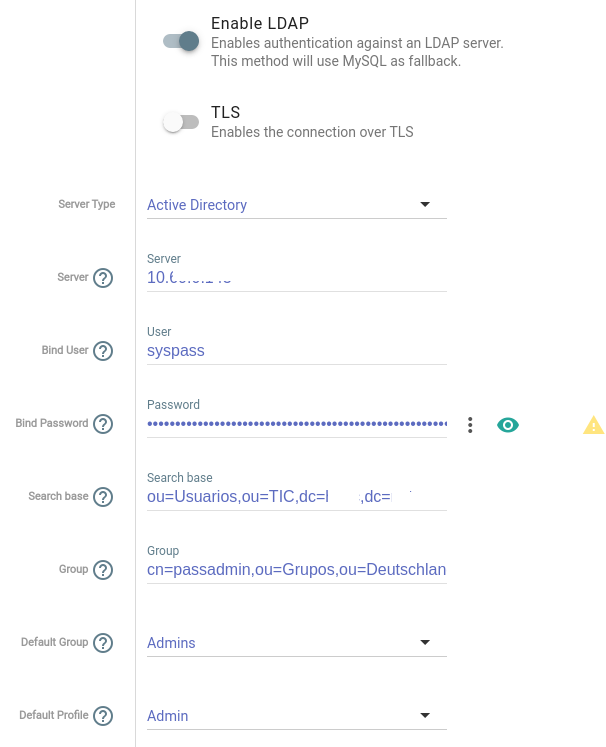 Can't list all users on the LDAP group · Issue #1532 · nuxsmin/sysPass · GitHub