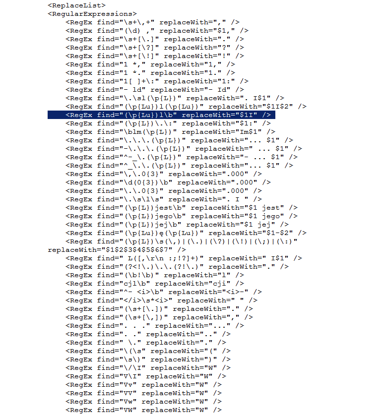 Replacement in OCR by regex does not work · Issue #4146 · SubtitleEdit/subtitleedit · GitHub
