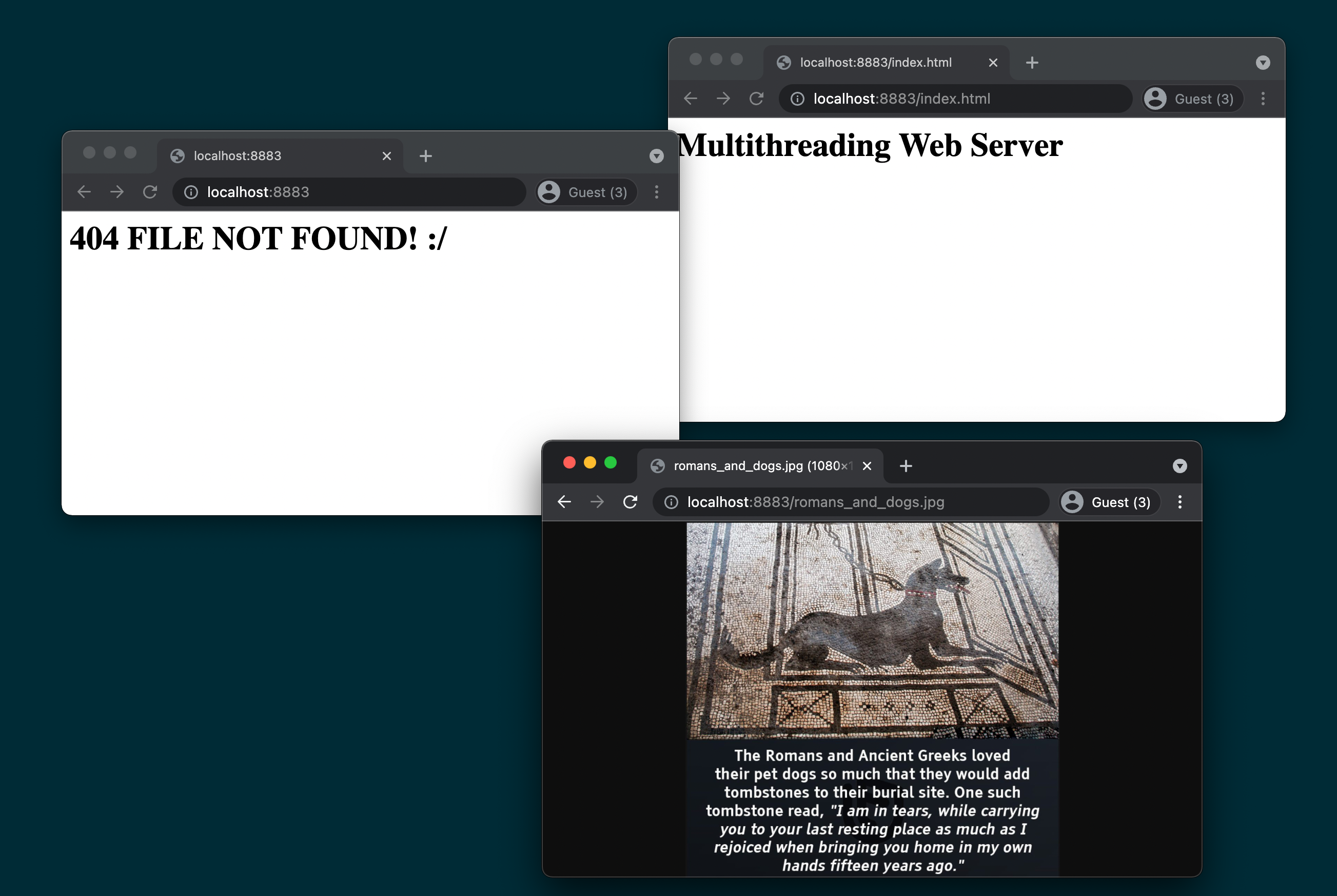 GitHub - curet/Multithreading-Web-Server: Students are asked to design and code a multi ...