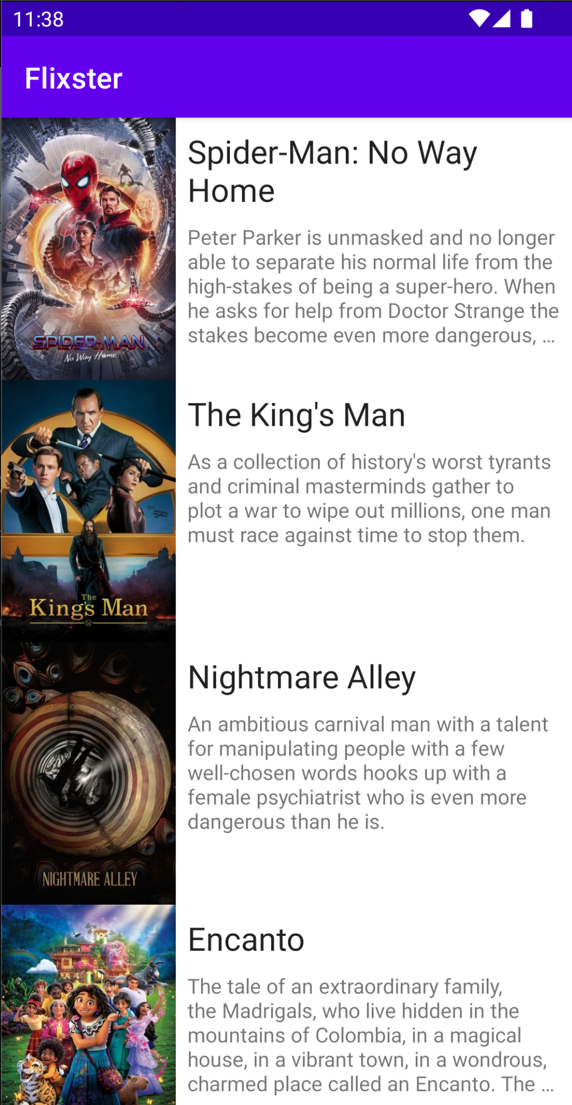 GitHub - curet/Flixster: Flixster app