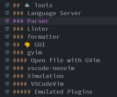 [Bug]: markdown: the plugin takes `comment` in `code block` as `headings` · Issue #69 · simrat39 ...