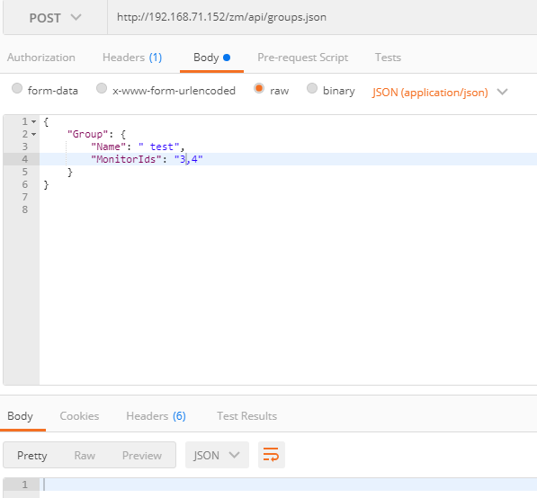 use API to add group · Issue #2360 · ZoneMinder/zoneminder · GitHub