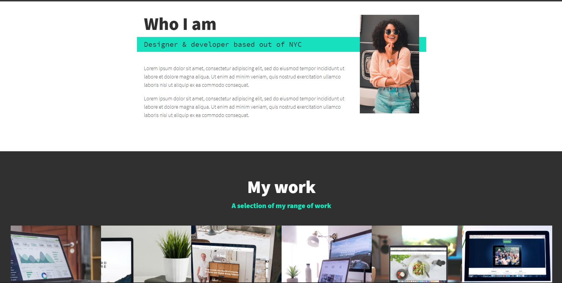 GitHub - AgnikaRouth/PortfolioTemplate: A template site for personal ...