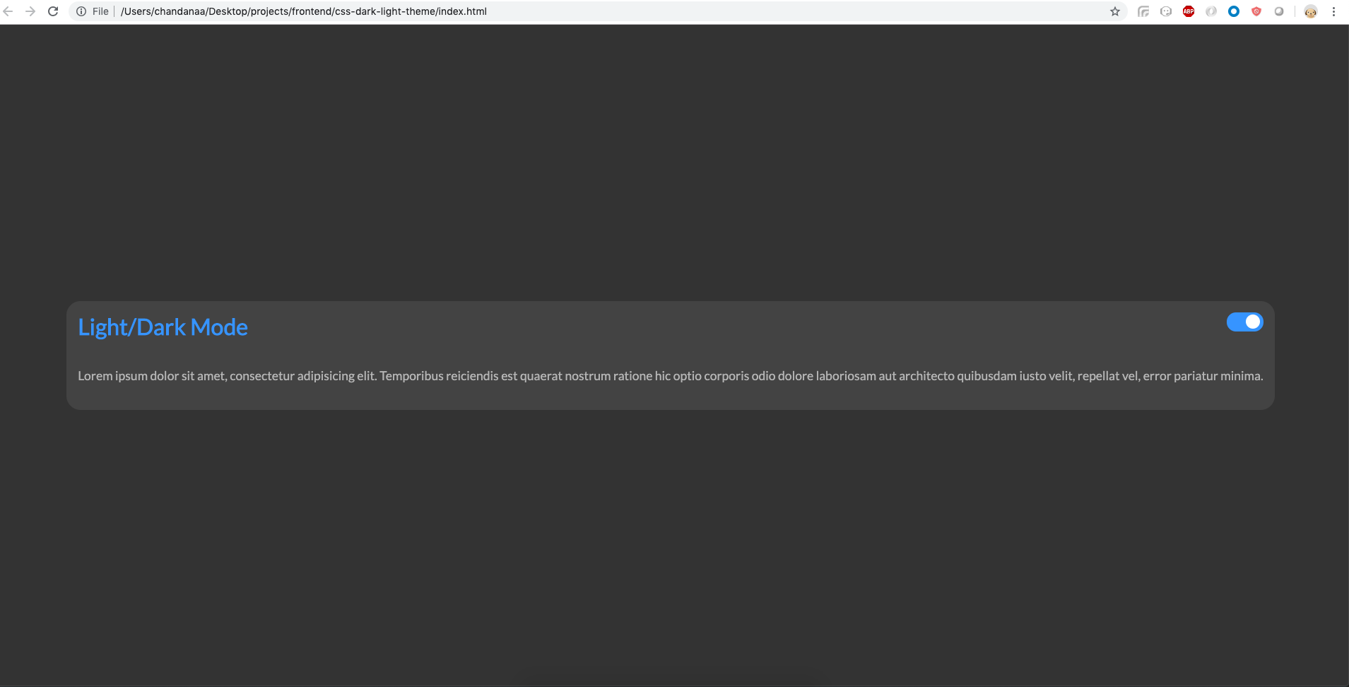 GitHub - Amarnath510/css-dark-light-theme: Dark Light Theme