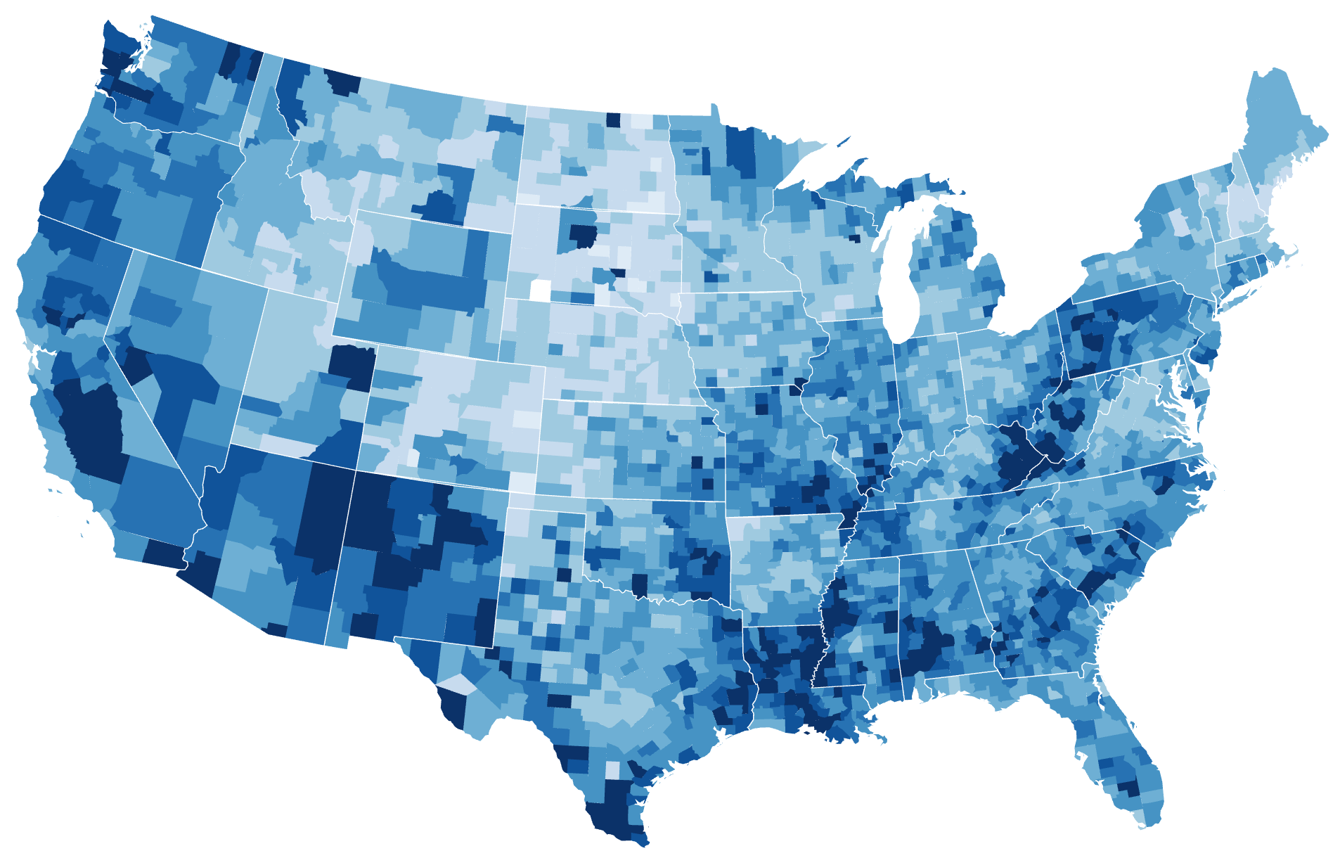 GitHub - tangrams/choropleth-demos: Choropleth experiments with Tangram