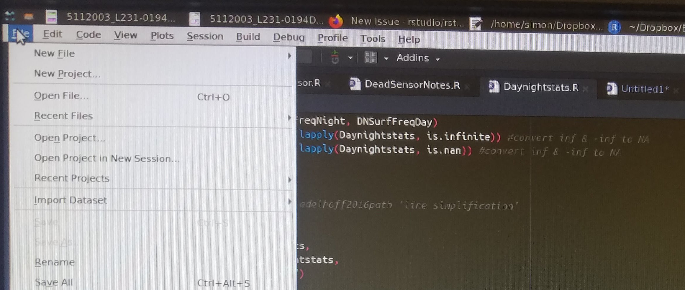Save / Save As greyed out · Issue #5722 · rstudio/rstudio · GitHub