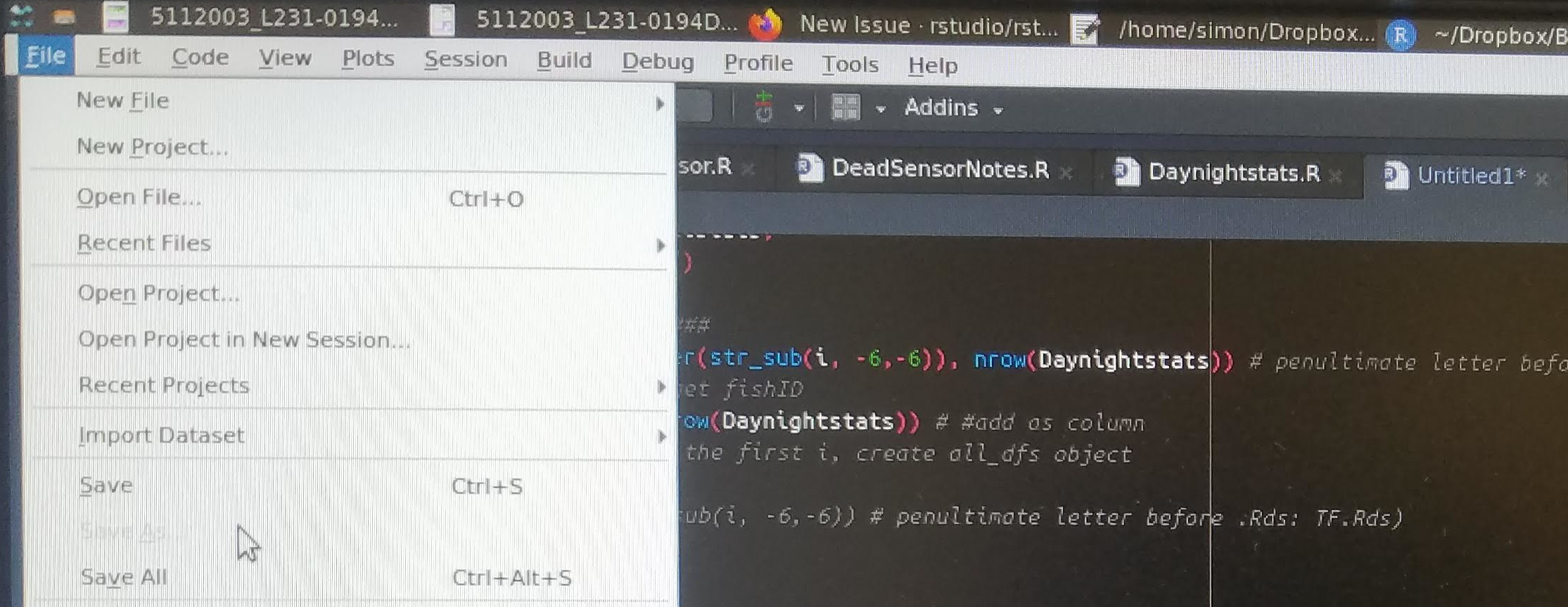 Save / Save As greyed out · Issue #5722 · rstudio/rstudio · GitHub