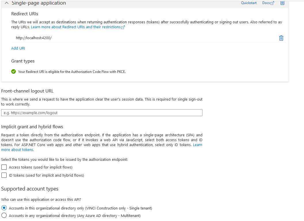 Error invalid_token - The audience is invalid · Issue #8 · Azure-Samples/ms-identity-javascript ...