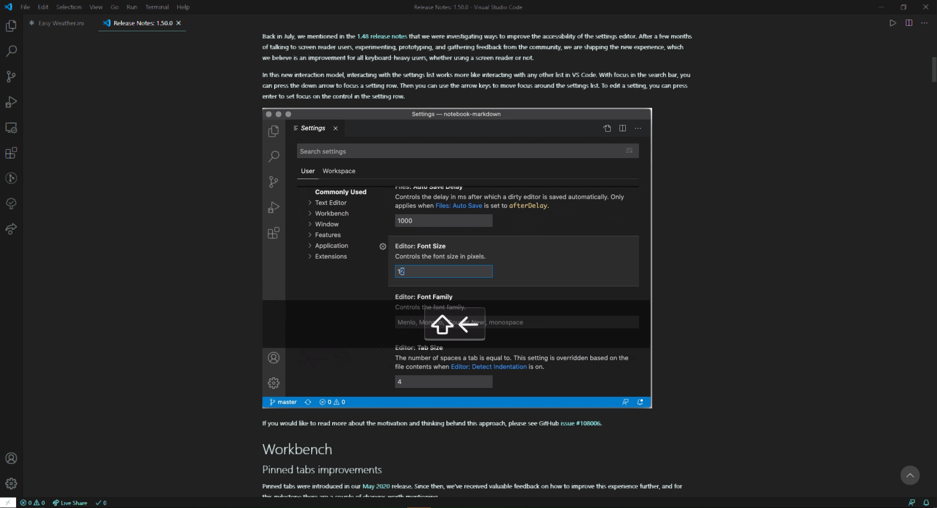 Blurry text on 1.50 · Issue #108423 · microsoft/vscode · GitHub