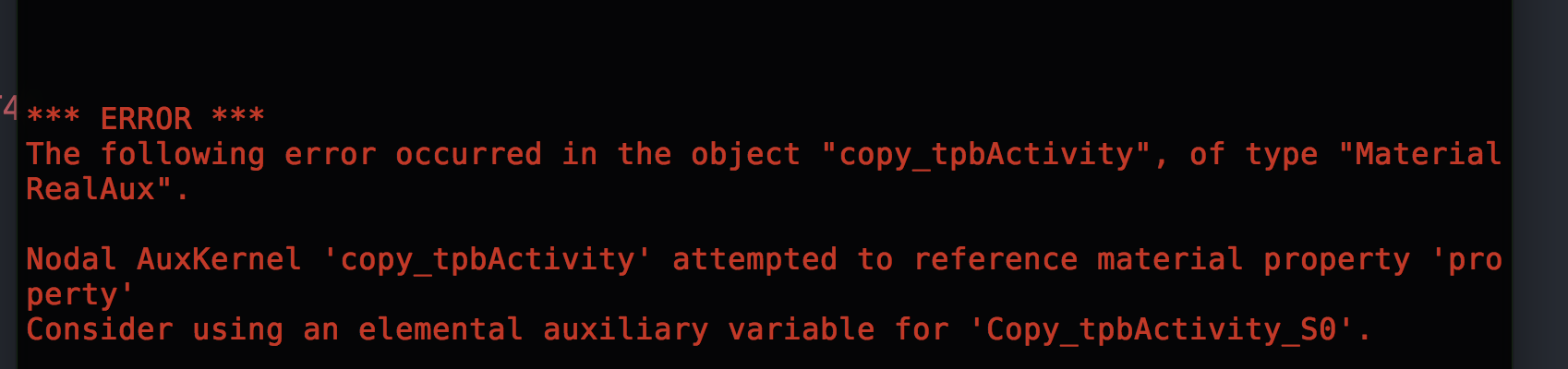 Duplicate Material property into AuxVariable · idaholab moose · Discussion #21104 · GitHub