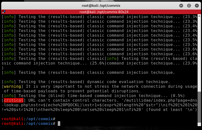 Why this problem ? · Issue #730 · commixproject/commix · GitHub