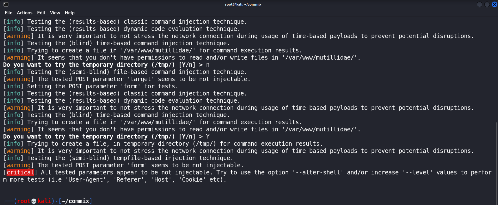 Why did you delete my question ? · Issue #733 · commixproject/commix · GitHub