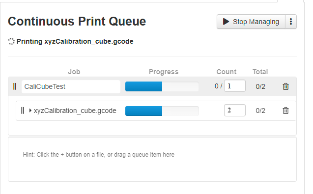 Bed Clearing Script Not Running · Issue #43 · smartin015/continuousprint · GitHub