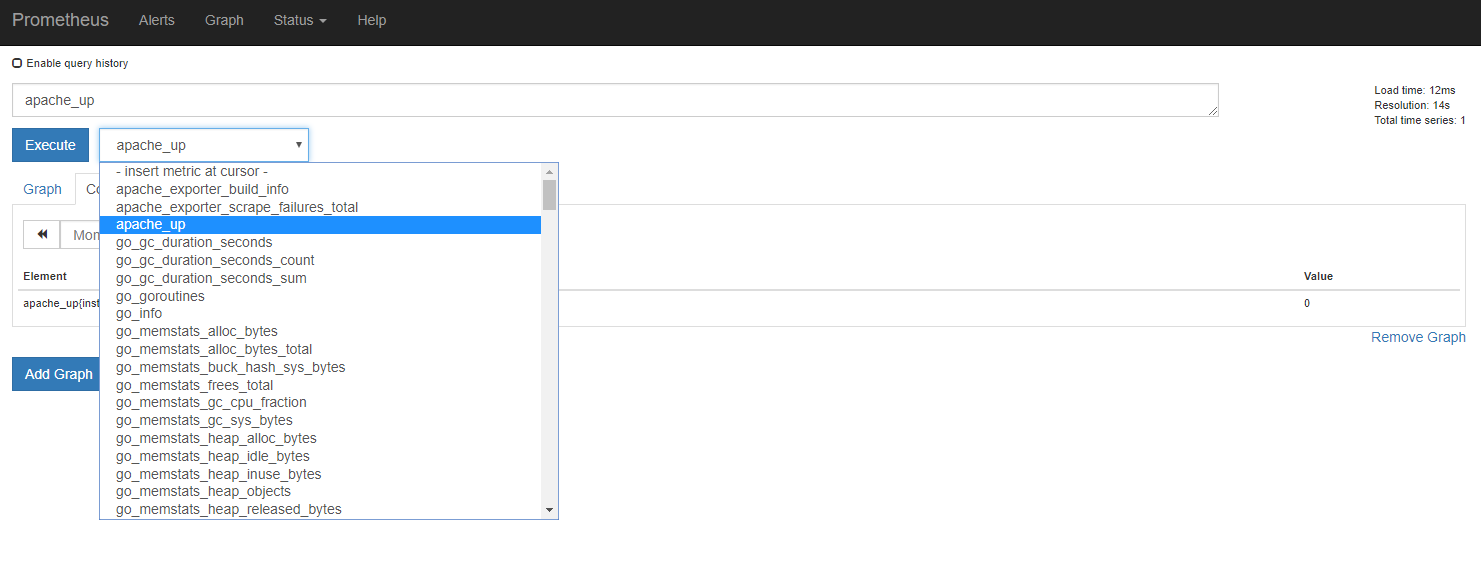 Apache_up shows 0 even my apache_exporter is on · Issue #53 ...