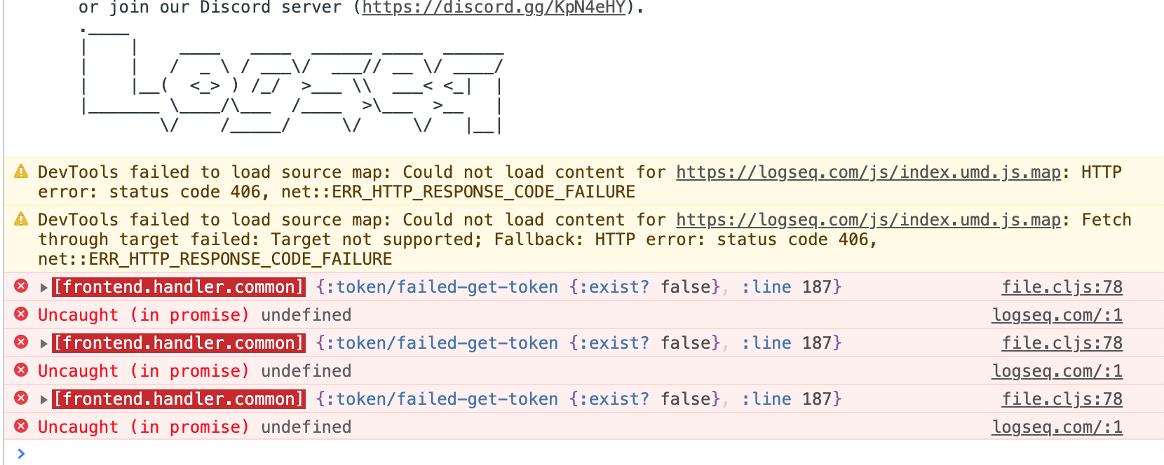 Failed to clone · Issue #790 · logseq/logseq · GitHub