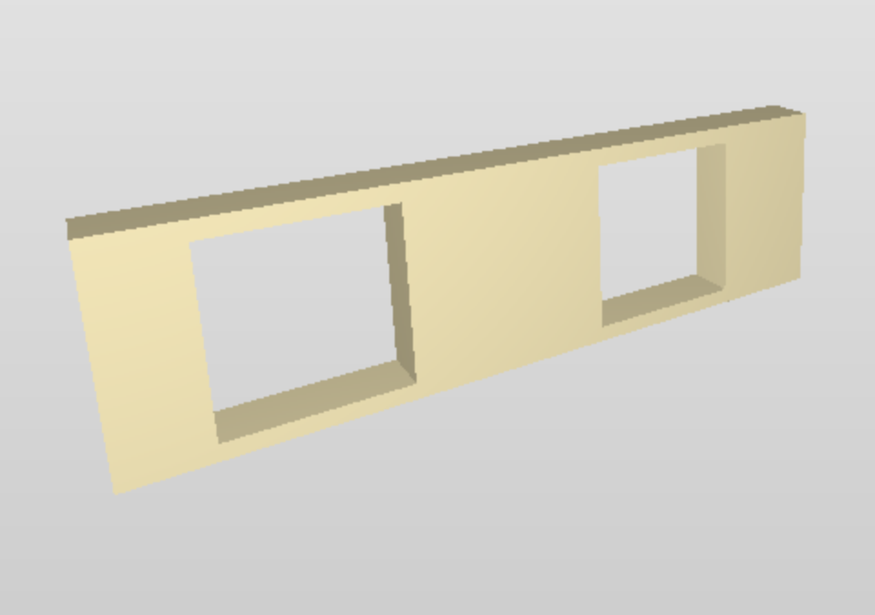 Missing subtraction on wall: Boolean operation yields non-manifold result (example file) · Issue ...
