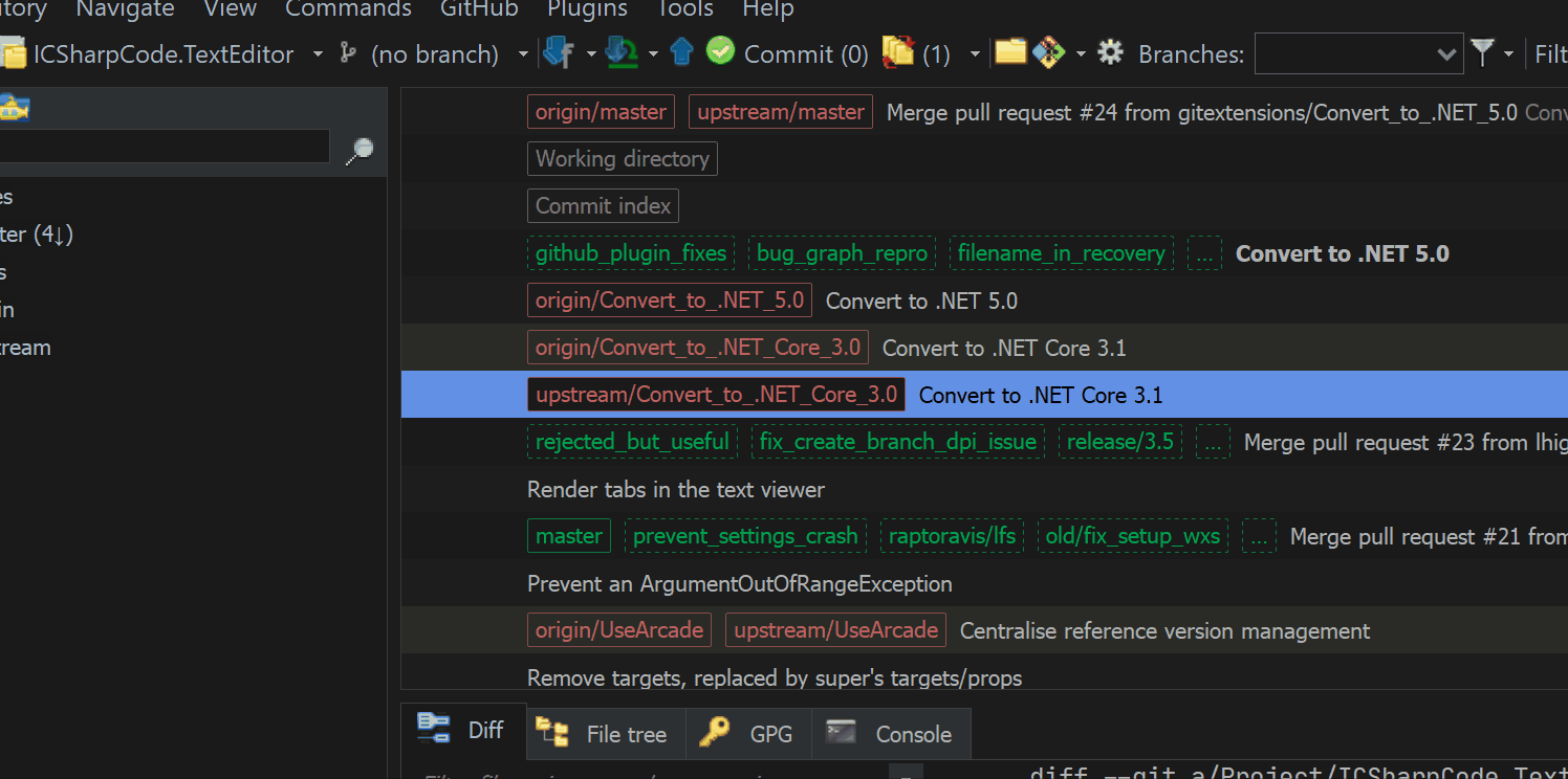 Partial graph rendering · Issue #9108 · gitextensions/gitextensions ...
