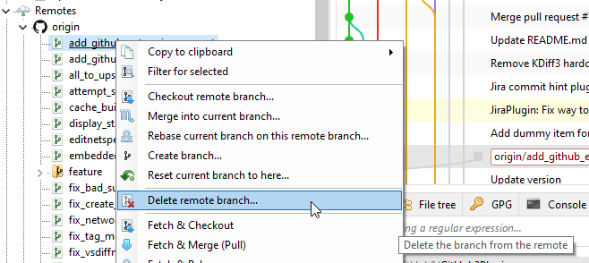 Left panel contextual menu: improve menu items labels and tooltips by ...