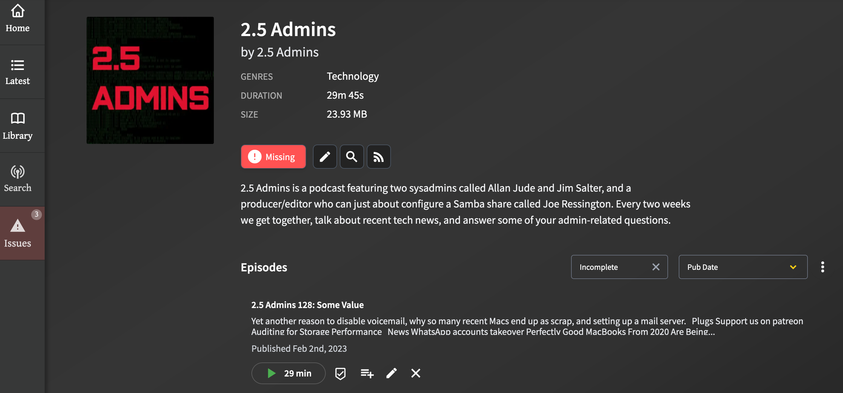 [Bug] OPML uploader using wrong path separator · Issue #1476 · advplyr/audiobookshelf · GitHub