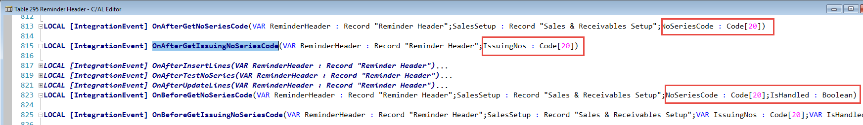 Table 295 and 302 - New Functions and publisher for NoSeries handling · Issue #1304 · microsoft ...
