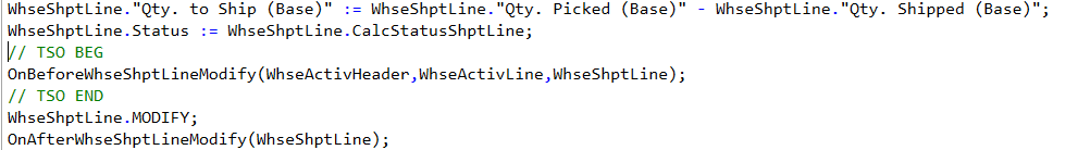 Redesign Codeunit 7307 "Whse.-Activity-Register" - Function UpdateWhseSourceDocLine · Issue ...