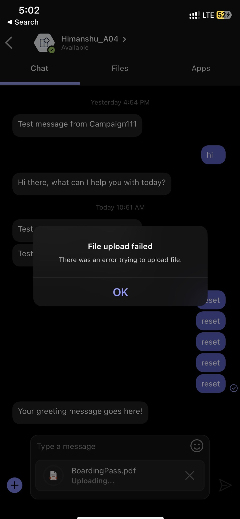 Error while attaching a file from iPhone device · Issue #9567 · MicrosoftDocs/msteams-docs · GitHub