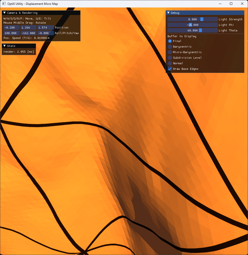 Shading Normal for Displaced Micro-Mesh? · Issue #7 · NVIDIAGameWorks/Displacement-MicroMap ...