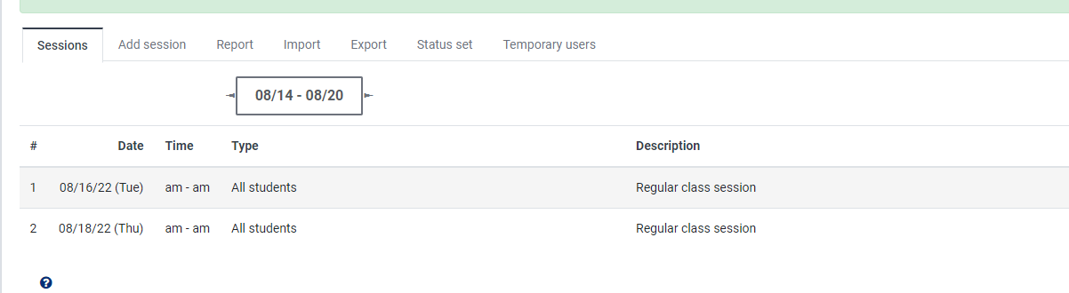 Mod Attendance not properly showing time of sessions · Issue #604 · danmarsden/moodle-mod ...