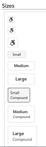 Experimental button doesn't have correct border width in focused state ... Experimental button doesn't have correct border width in focused state ...